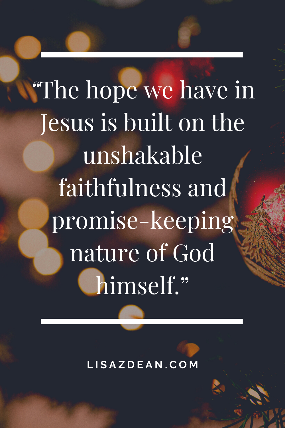 Choosing the Better Definition of Hope This Christmas - lisa z dean
